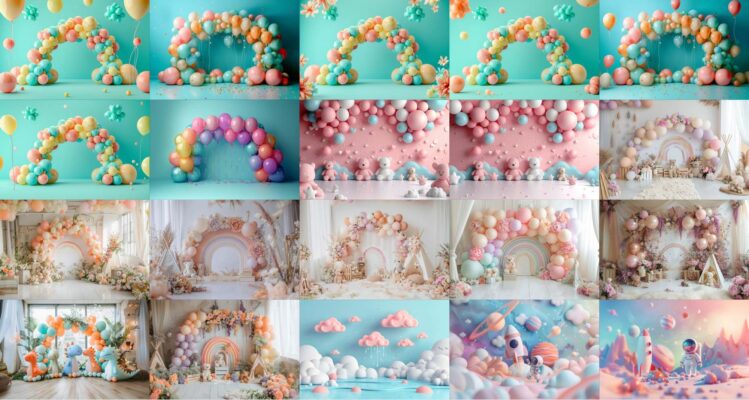 100 Digital Backdrops For Kids Photography - migofocus.com
